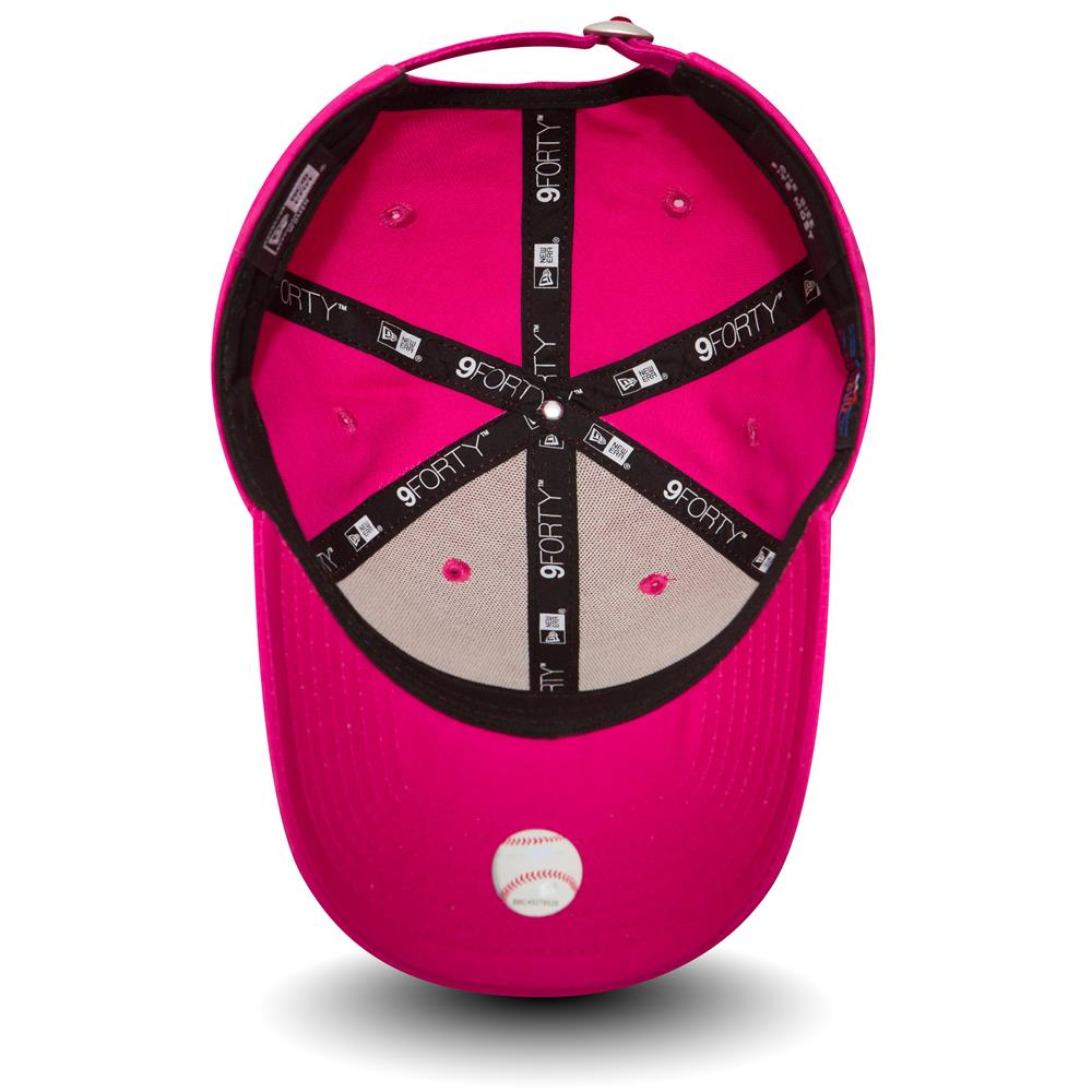 New York Yankees 9FORTY Womens Fashion Essential Pink/White Cap – NewEra