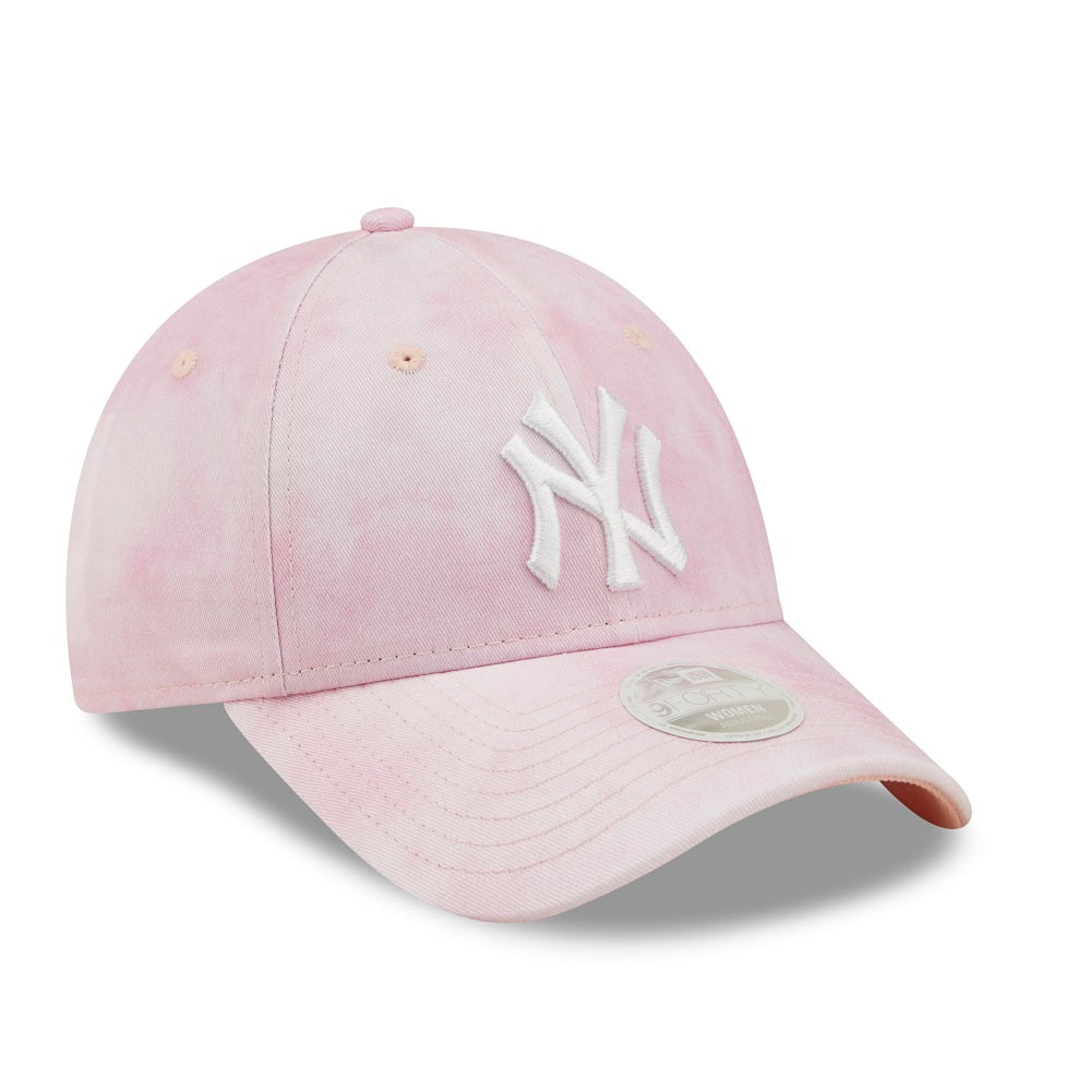 New York Yankees 9FORTY Womens Pastel Tie Dye Pink Cap – NewEra