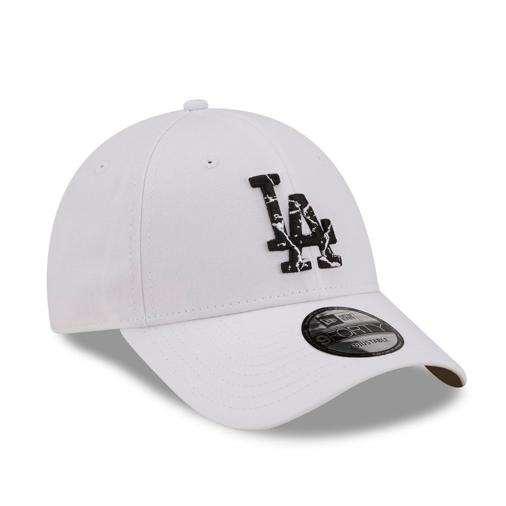 Los Angeles Dodgers 9FORTY Marble Infill White Cap – NewEra