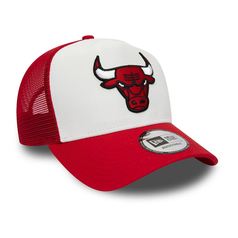 Chicago Bulls Trucker A-Frame Team Colour Red Cap – NewEra