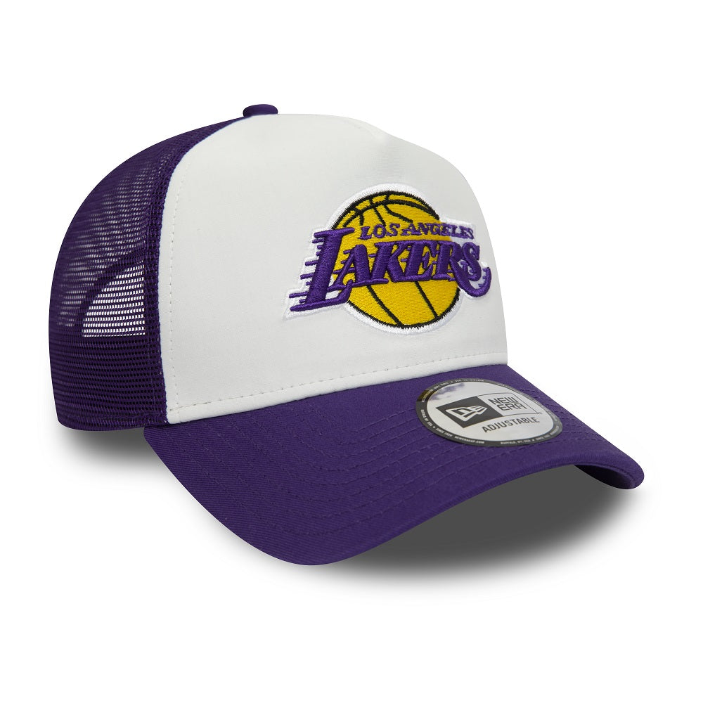 Los Angeles Lakers Trucker A-Frame Team Colour Purple Cap – NewEra