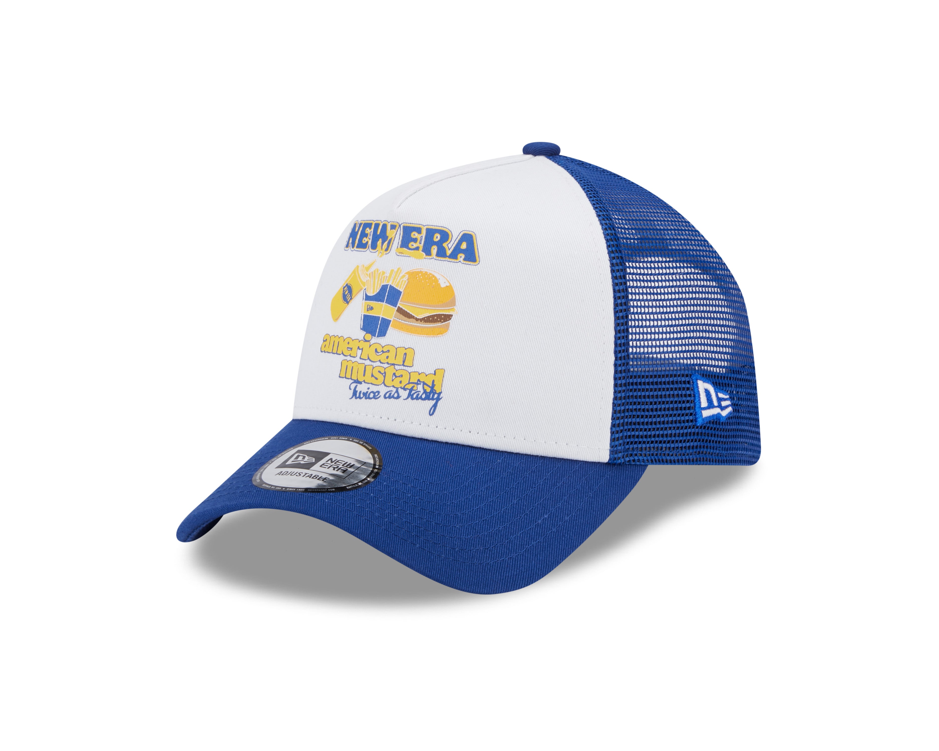 New Era Trucker Food White/Royal Cap – NewEra