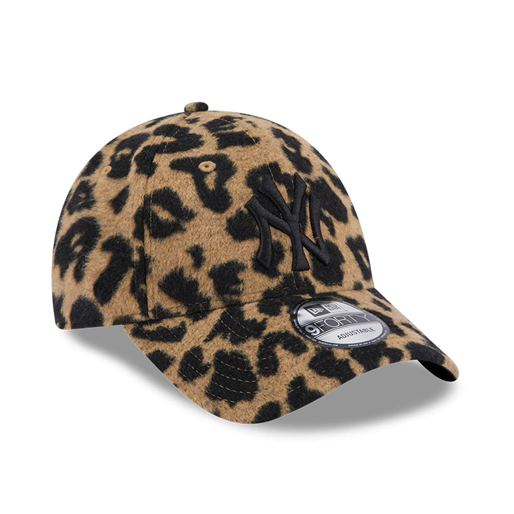 New York Yankees 9FORTY Womens Leopard Camel Cap – NewEra