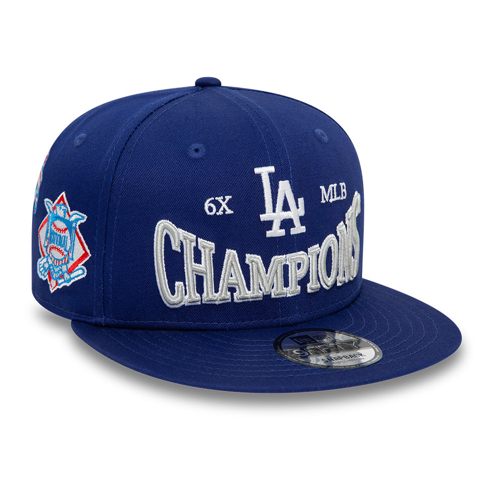 Los Angeles Dodgers 9FIFTY Champions Patch Royal Cap – NewEra