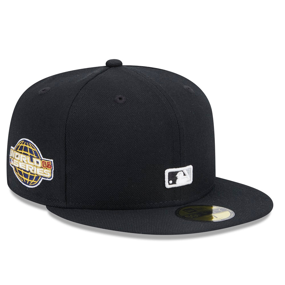 Chicago White Sox 59FIFTY MLB Reverse Logo Black Cap – NewEra