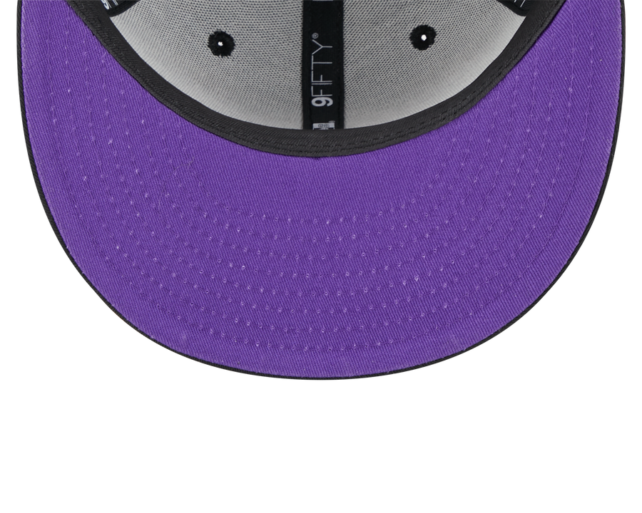 Los Angeles Lakers 9FIFTY Split Logo Black Cap – NewEra