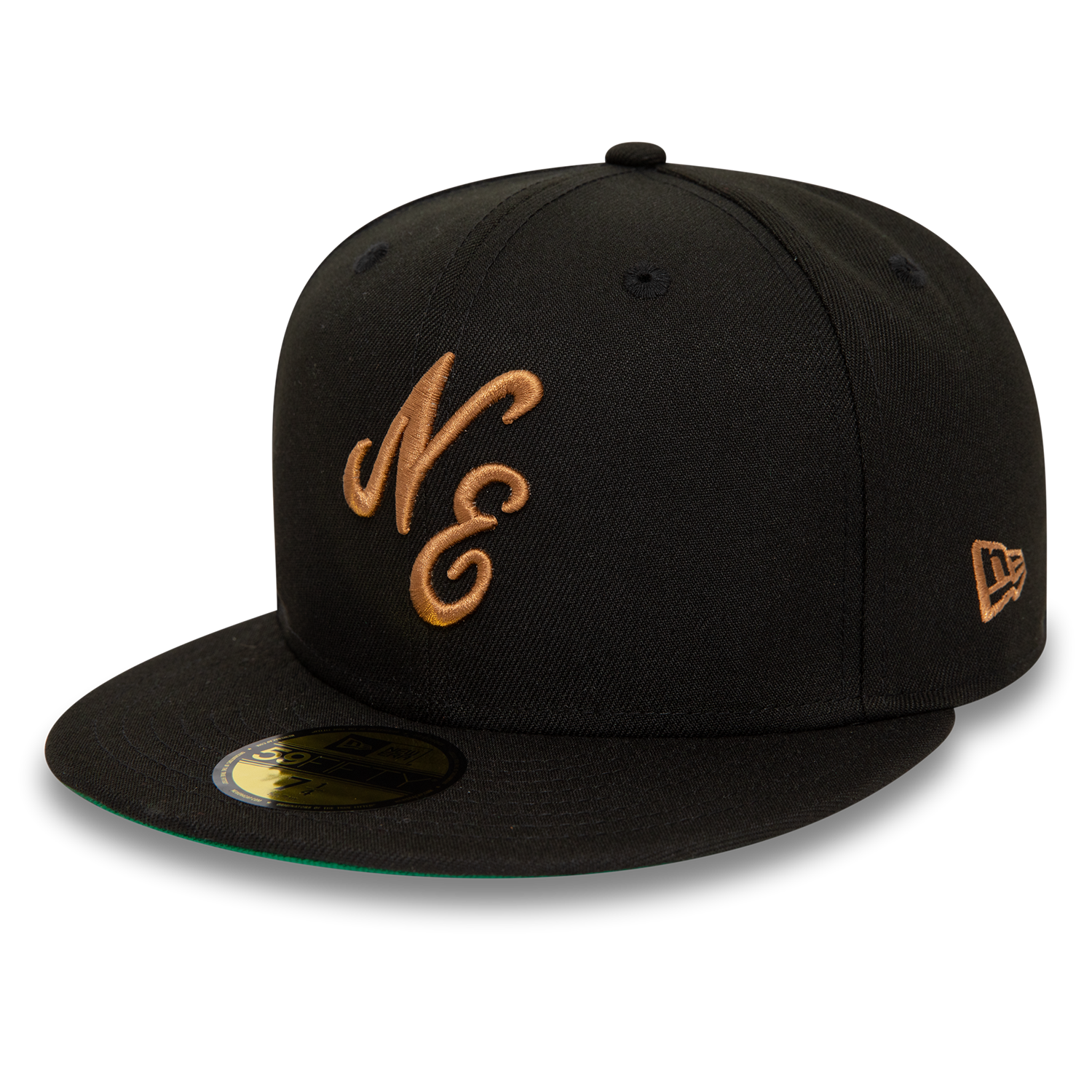New Era 59FIFTY Script Black Cap – NewEra