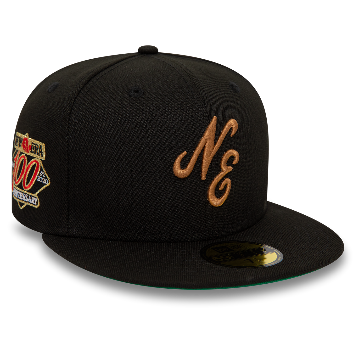New Era 59FIFTY Script Black Cap – NewEra
