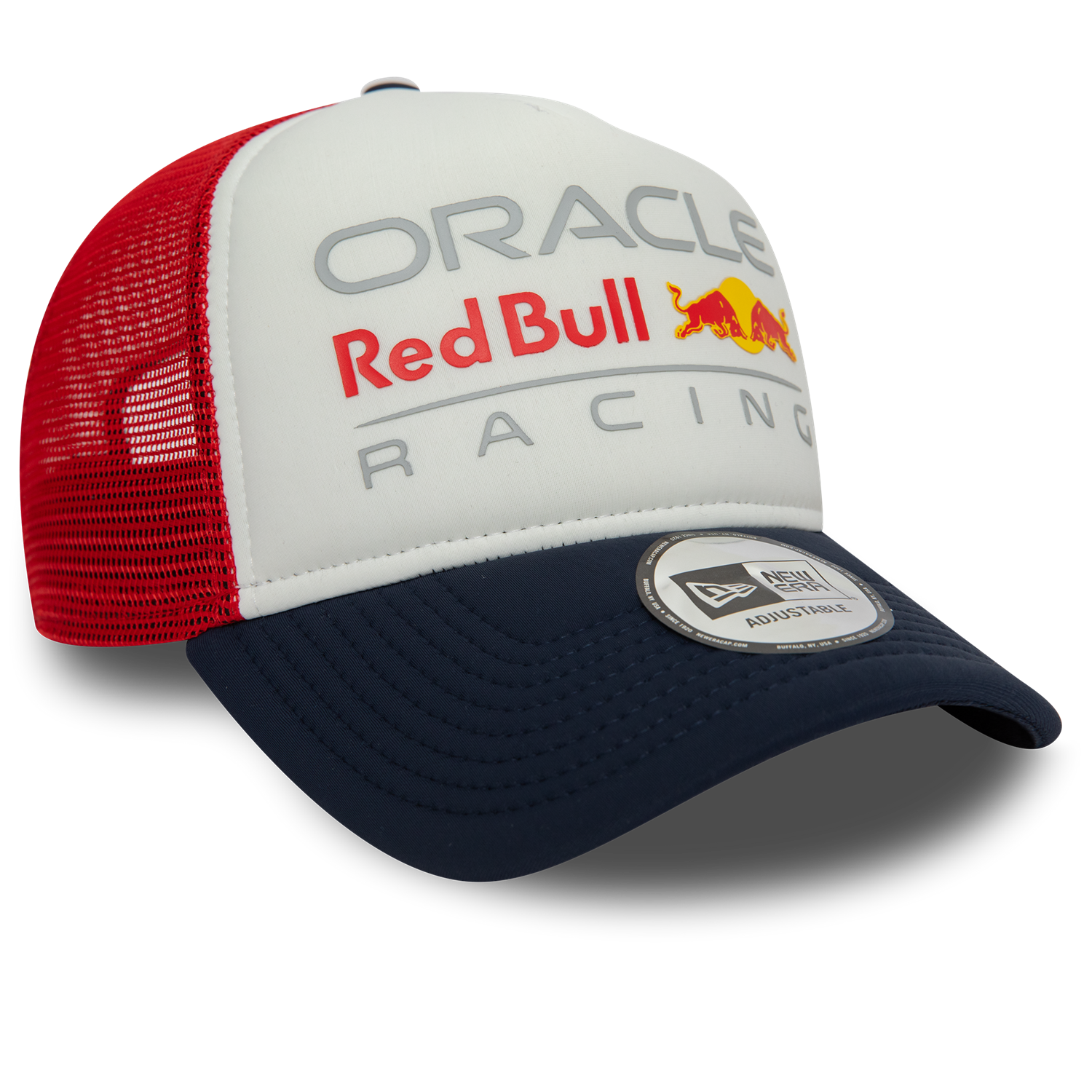 Red Bull Racing E-Frame Colour Block Red Trucker Cap – NewEra