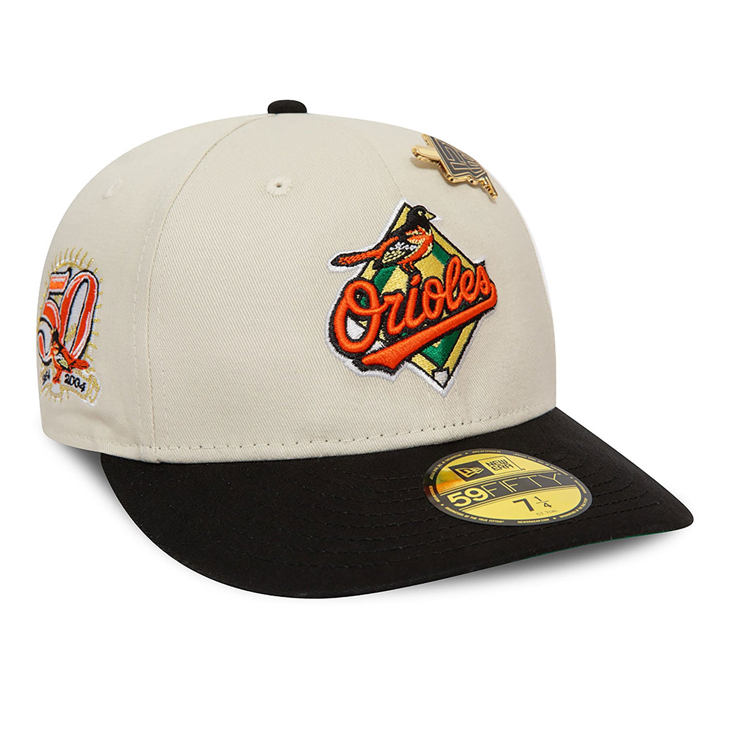 Baltimore Orioles 59FIFTY Low Profile MLB Pin Stone Cap – NewEra