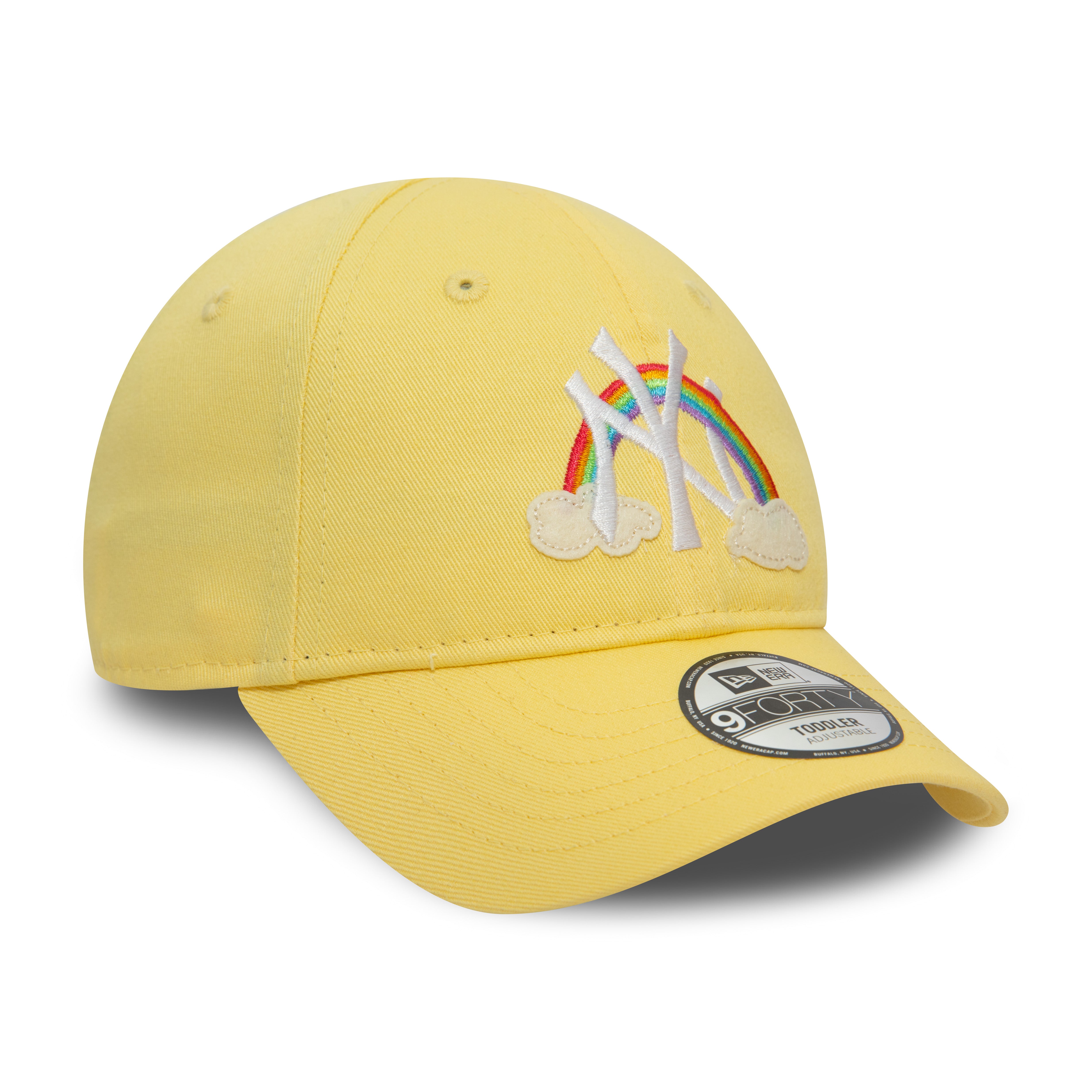 New York Yankees 9FORTY Kids Rainbow Icon Pastel Yellow Cap – NewEra