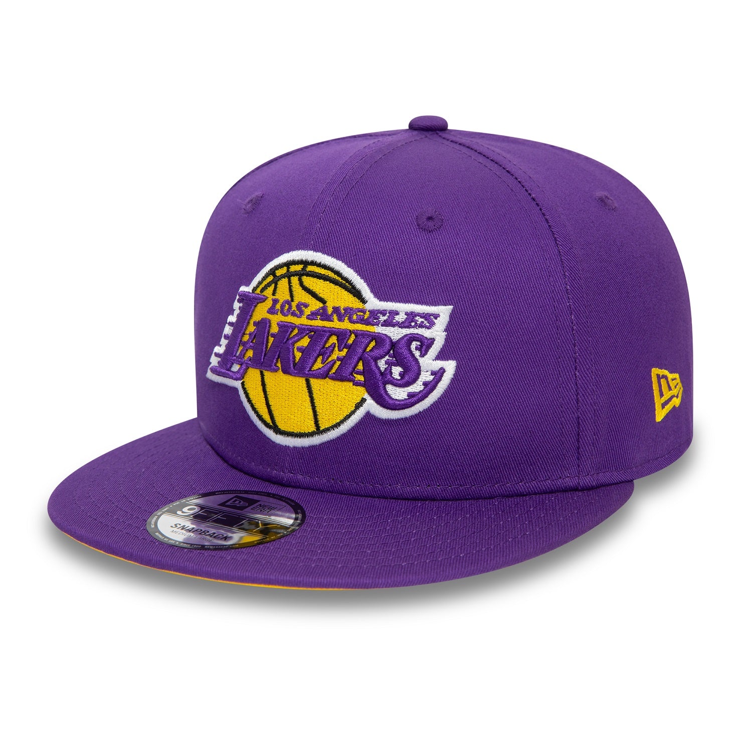 Los Angeles Lakers 9FIFTY NBA Rear Logo Snapback Purple Cap – NewEra