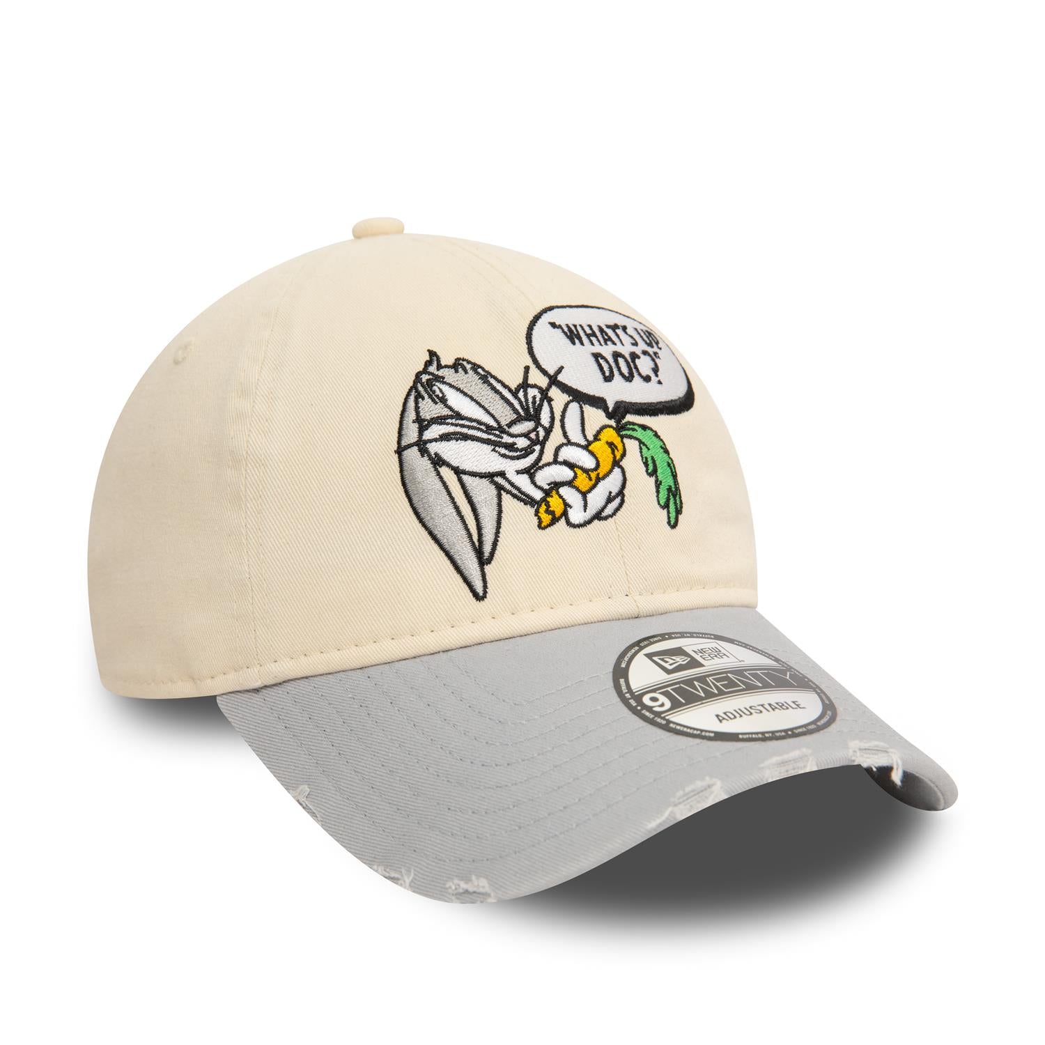 Warner Bros Bugs Bunny 9TWENTY Distressed Stone/Grey Cap – NewEra