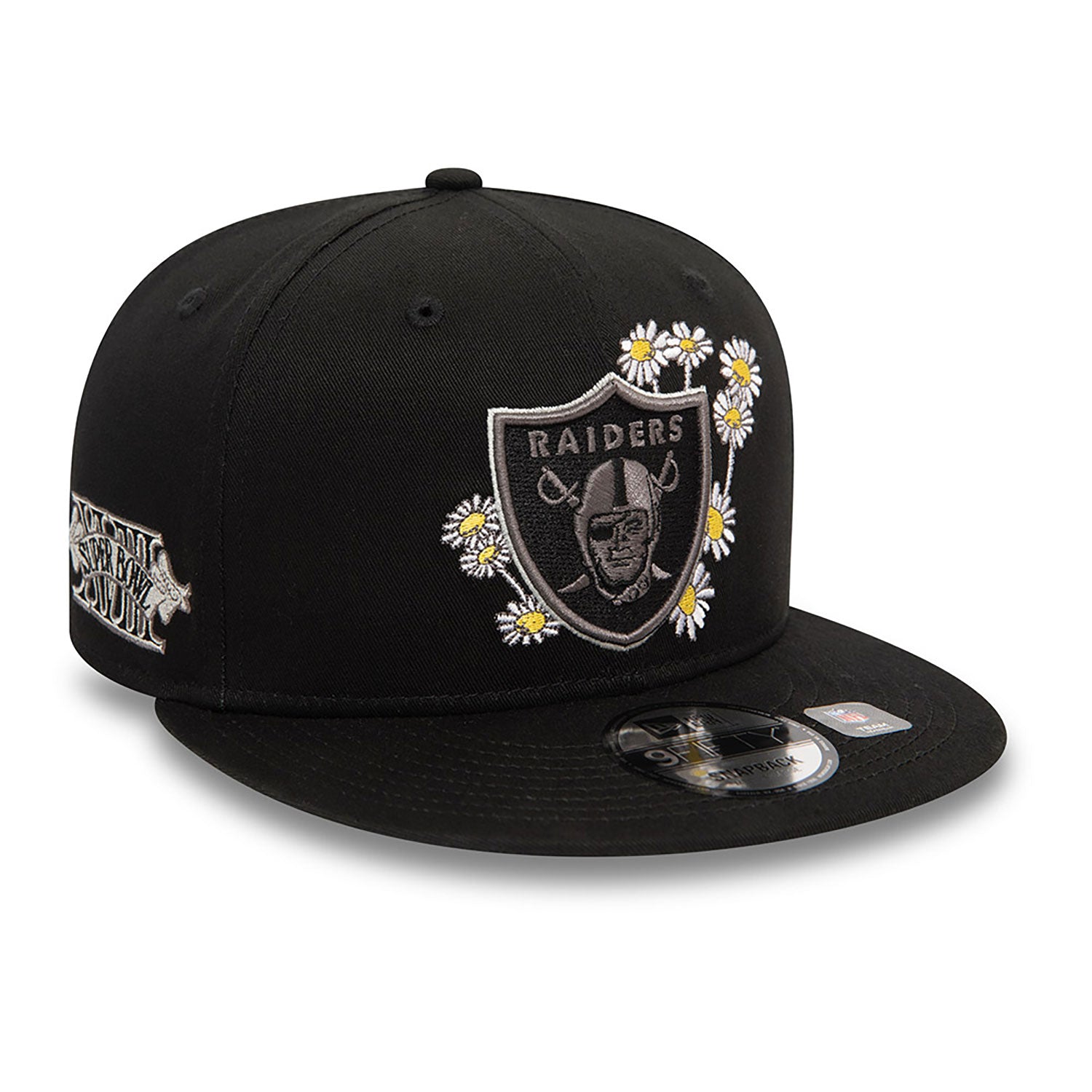 Las Vegas Raiders 9FIFTY Seasonal Flower Black Cap – NewEra