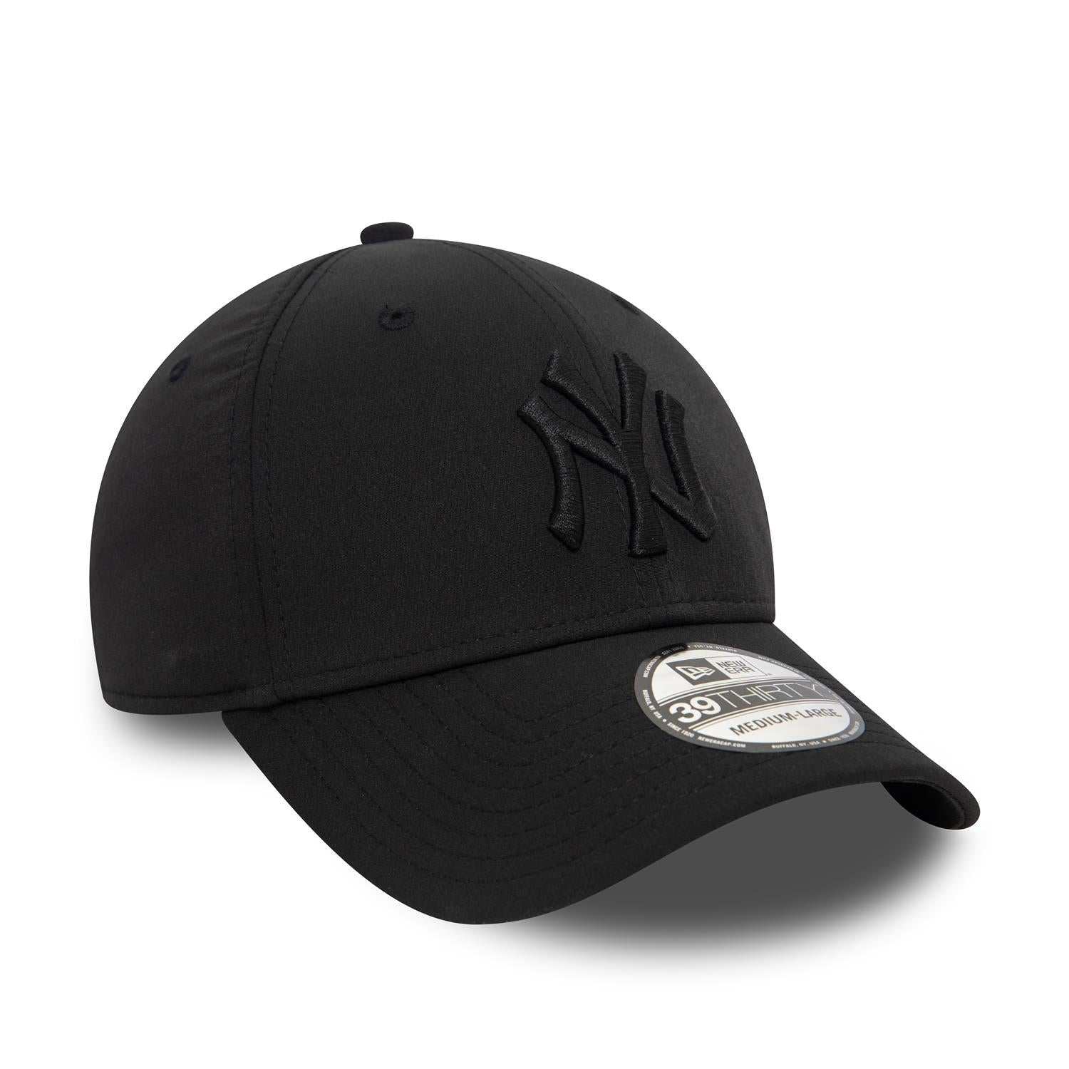 New York Yankees 39THIRTY Stretch Nylon Black Cap – NewEra