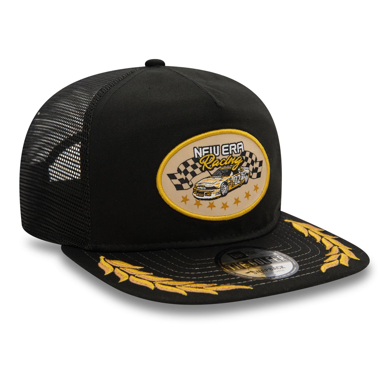 New Era Motorsports Racing Black Golfer Cap – NewEra