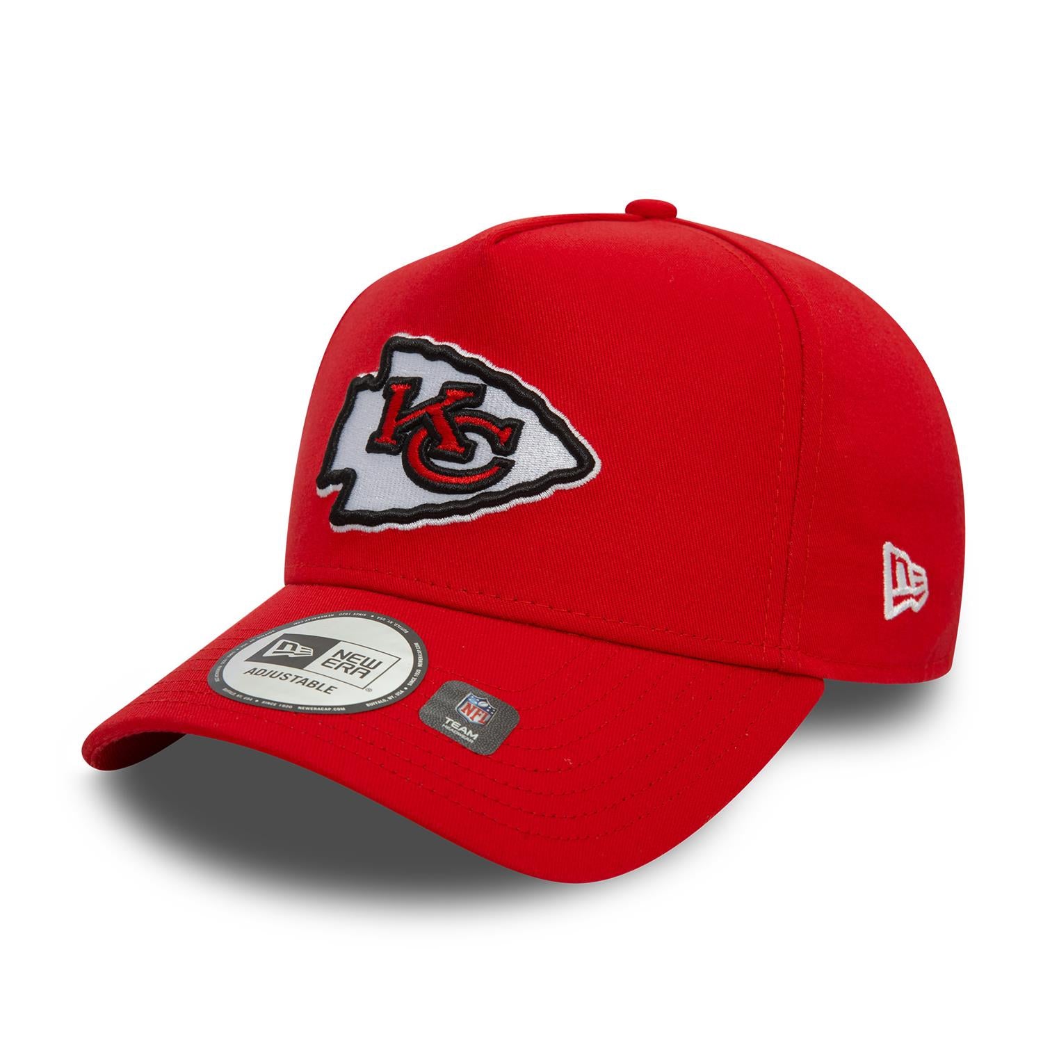 Kansas City Chiefs E-Frame NFL Official Team Colours Red Cap – NewEra