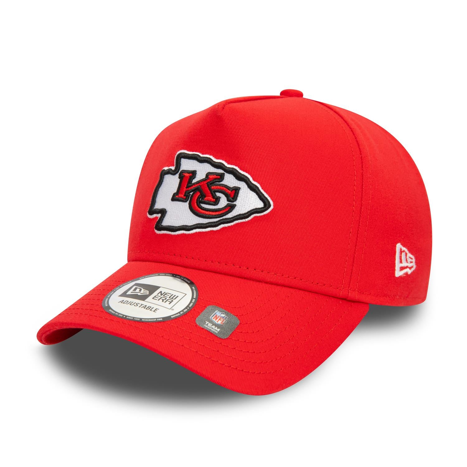 Kansas City Chiefs E-Frame NFL Official Team Colours Red Cap – NewEra
