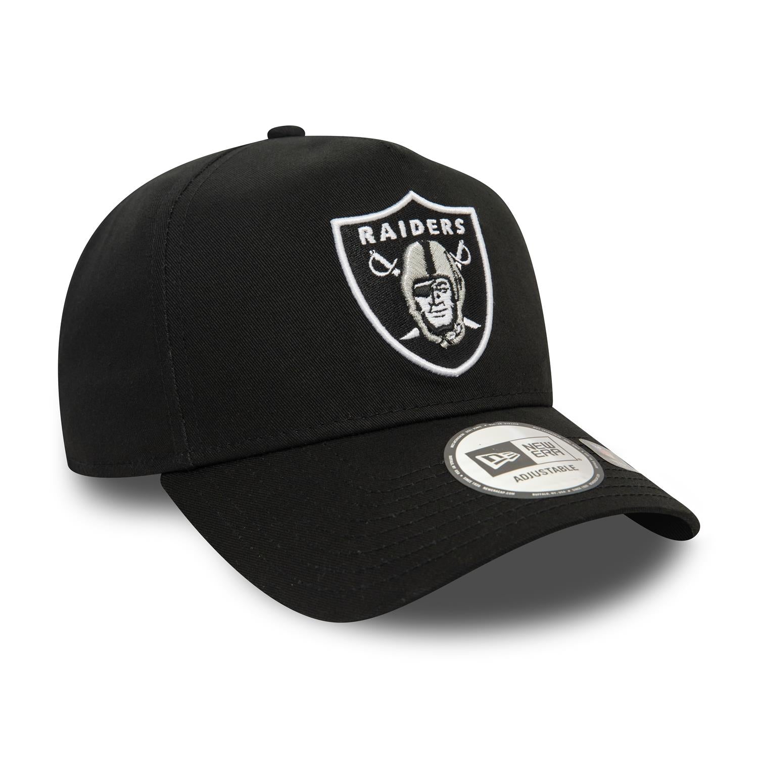 Las Vegas Raiders E-Frame NFL Official Team Colours Black Trucker Cap ...