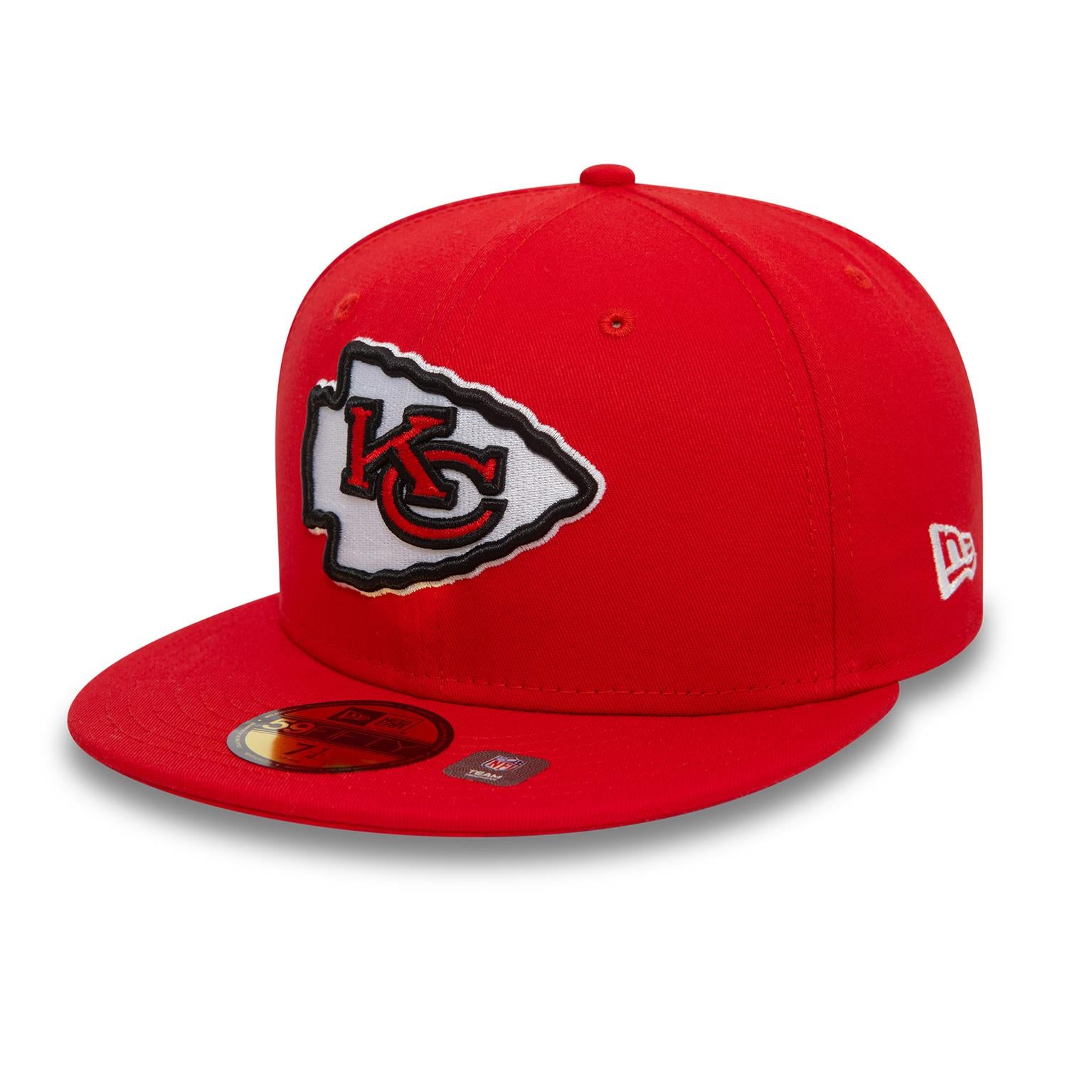 Kansas City Chiefs 59FIFTY NFL Official Team Colours Red Cap – NewEra