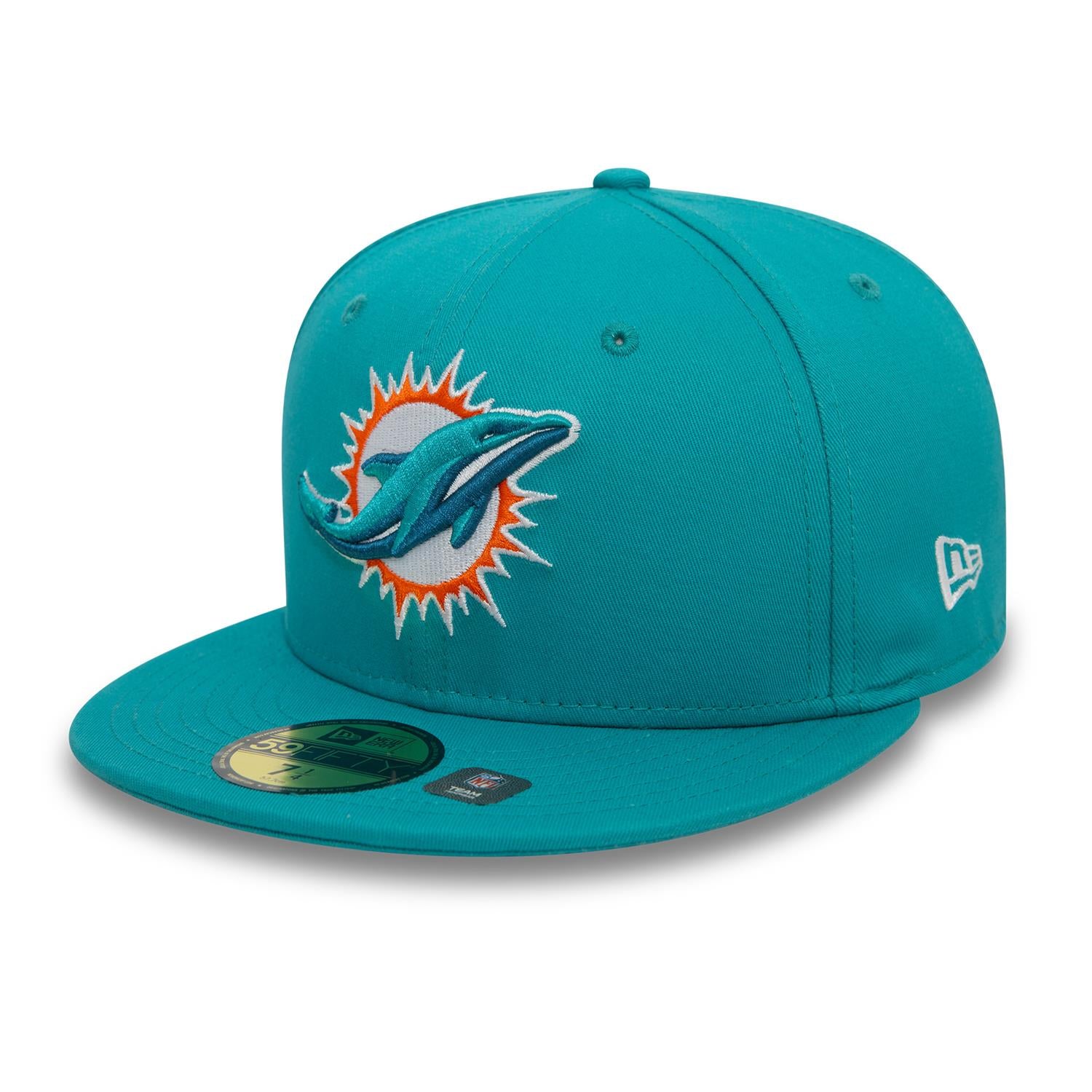 Miami Dolphins 59FIFTY NFL Official Team Colours Blue Cap – NewEra