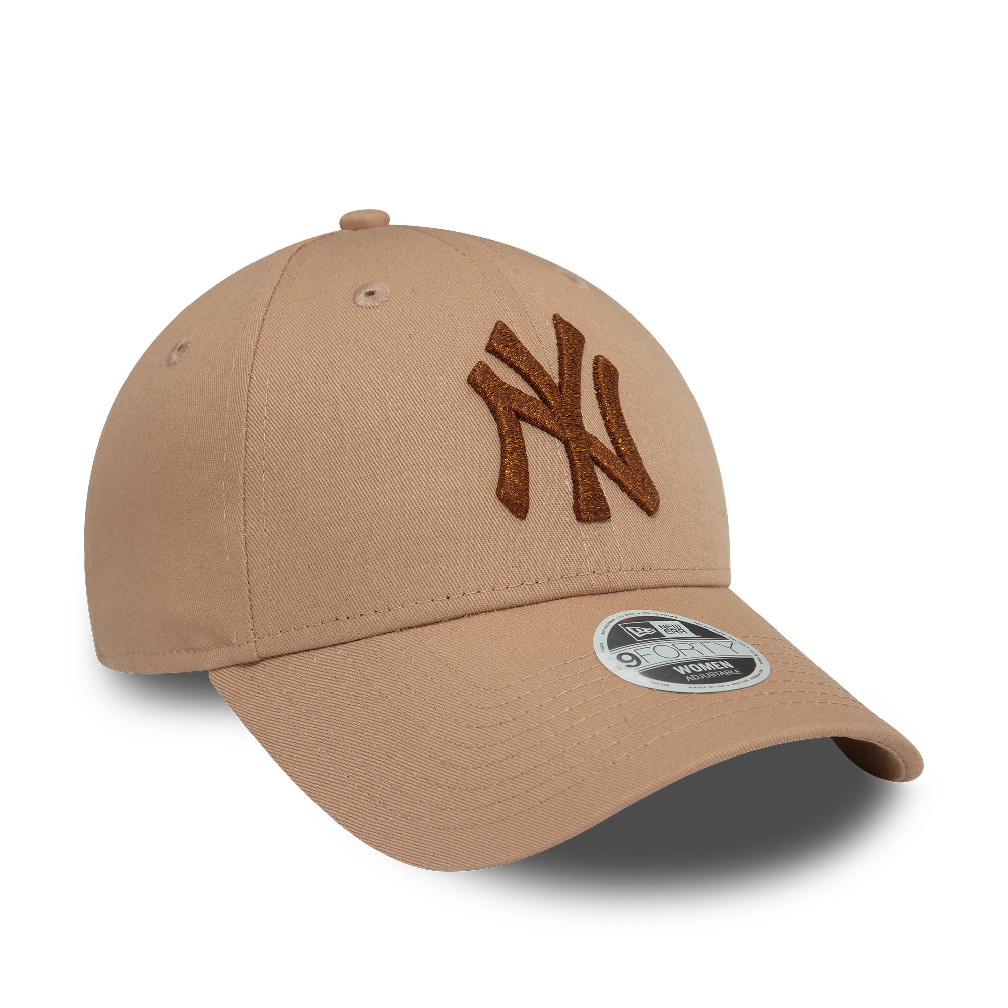 New York Yankees 9FORTY Womens Metallic Tan Cap – NewEra