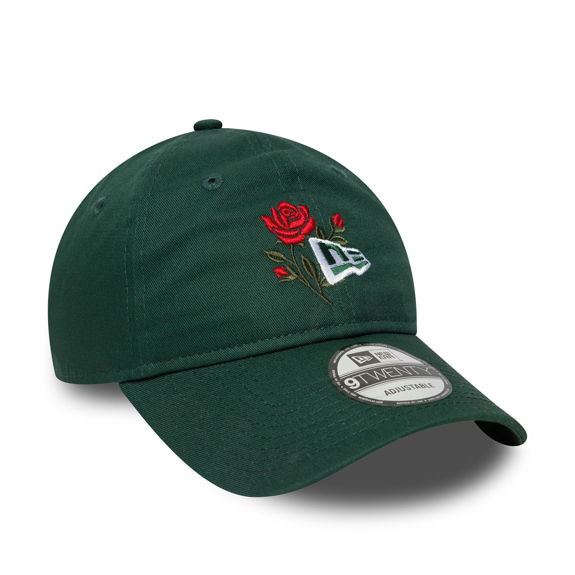 New Era 9TWENTY Rose Icon Dark Green Cap – NewEra
