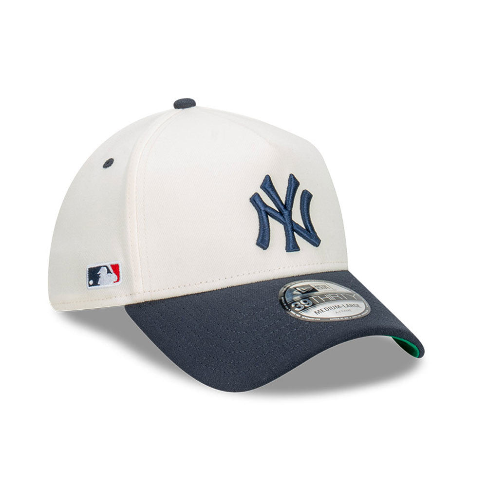 New York Yankees 39THIRTY A-Frame Apac Exclusive White/Navy Cap – NewEra