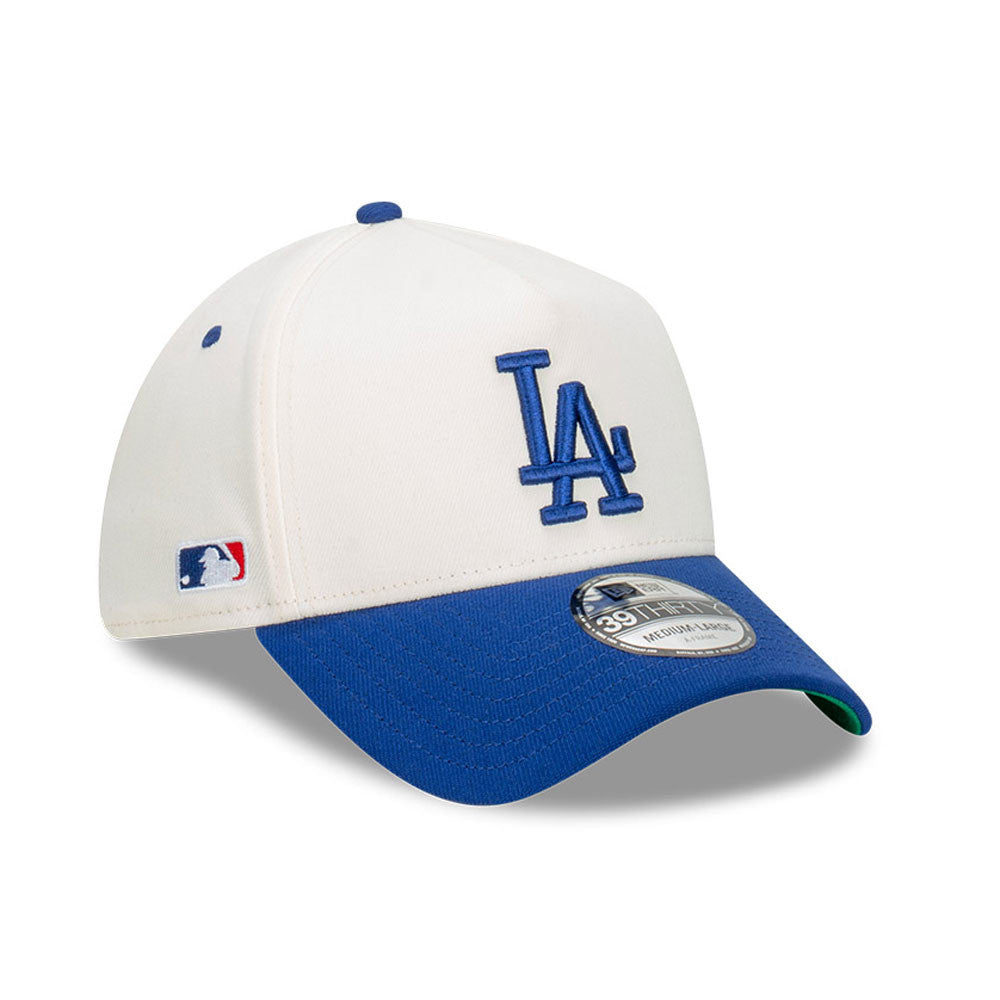 Los Angeles Dodgers 39THIRTY A-Frame Apac Exclusive White/Navy Cap – NewEra