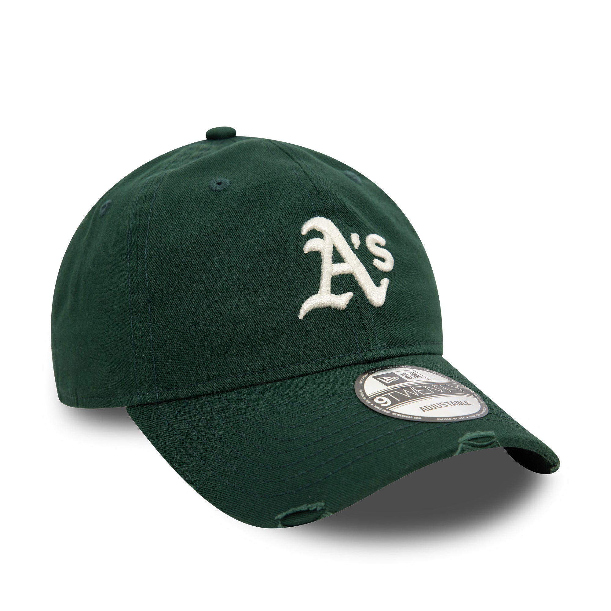 Oakland Athletics 9TWENTY Distressed Dark Green Cap – NewEra