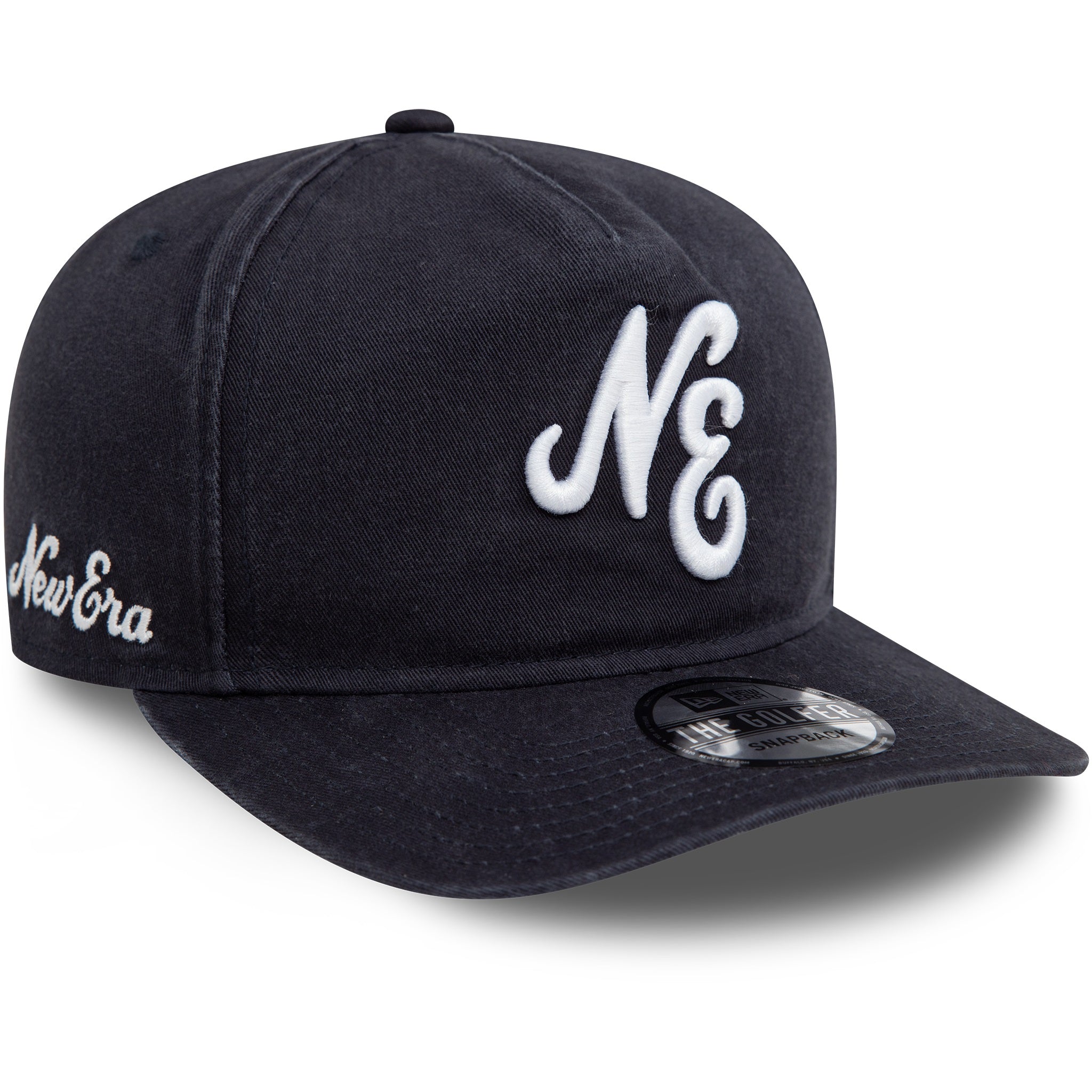 New Era Precurved Unstructured Navy Golfer Cap – NewEra