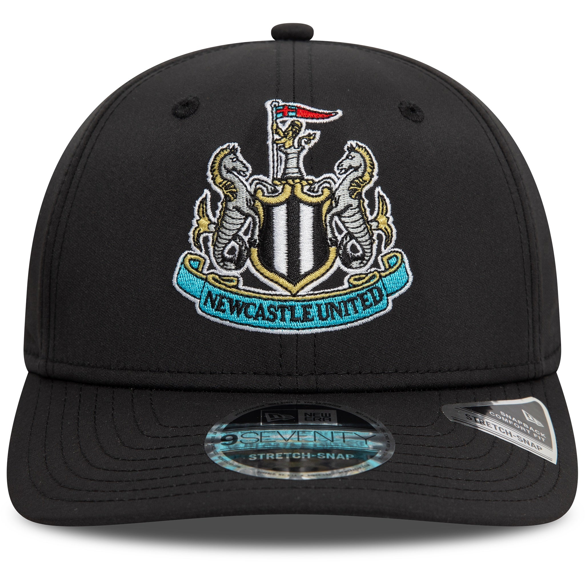 Newcastle United 9SEVENTY Stretch Snap Core Black Cap – NewEra
