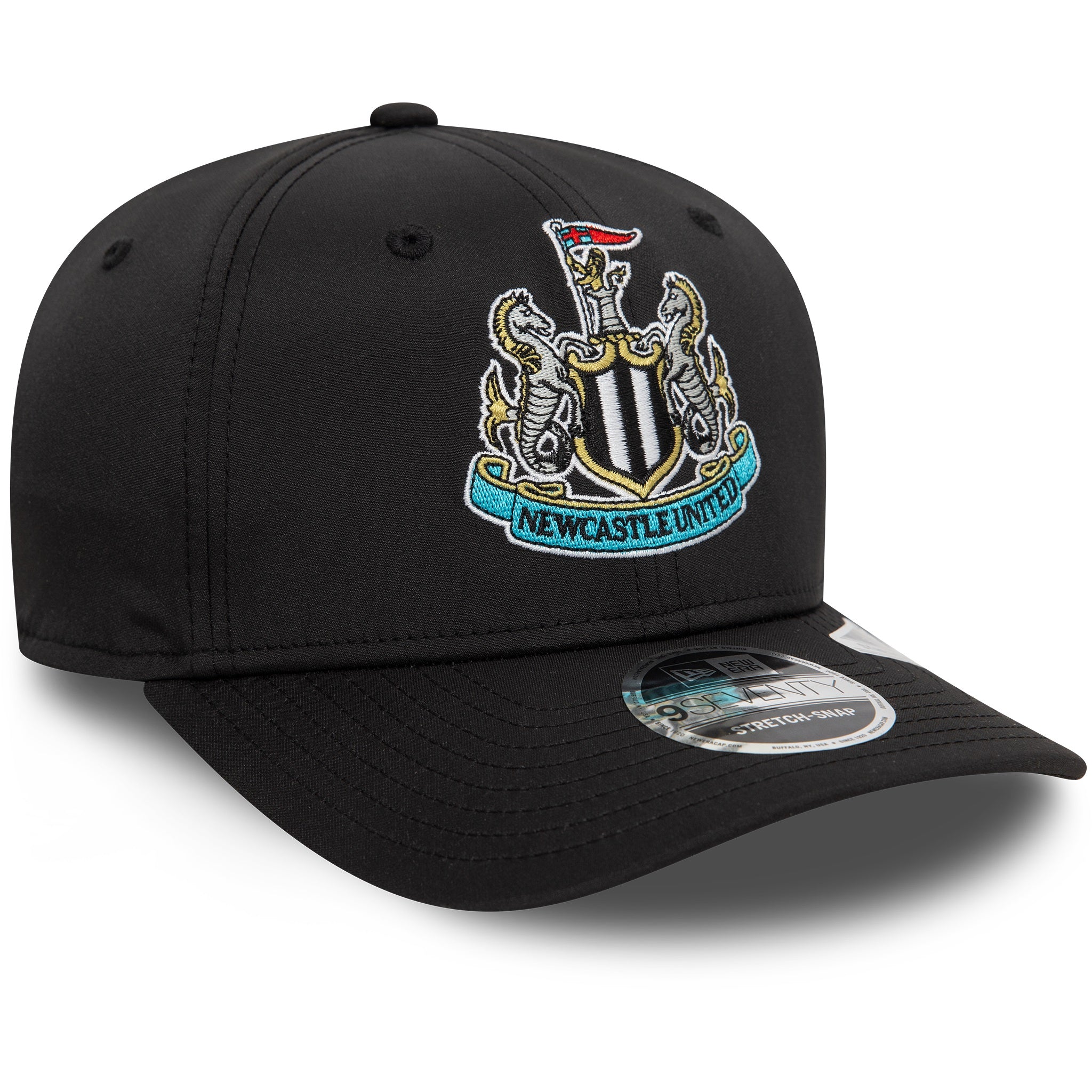 Newcastle United 9SEVENTY Stretch Snap Core Black Cap – NewEra