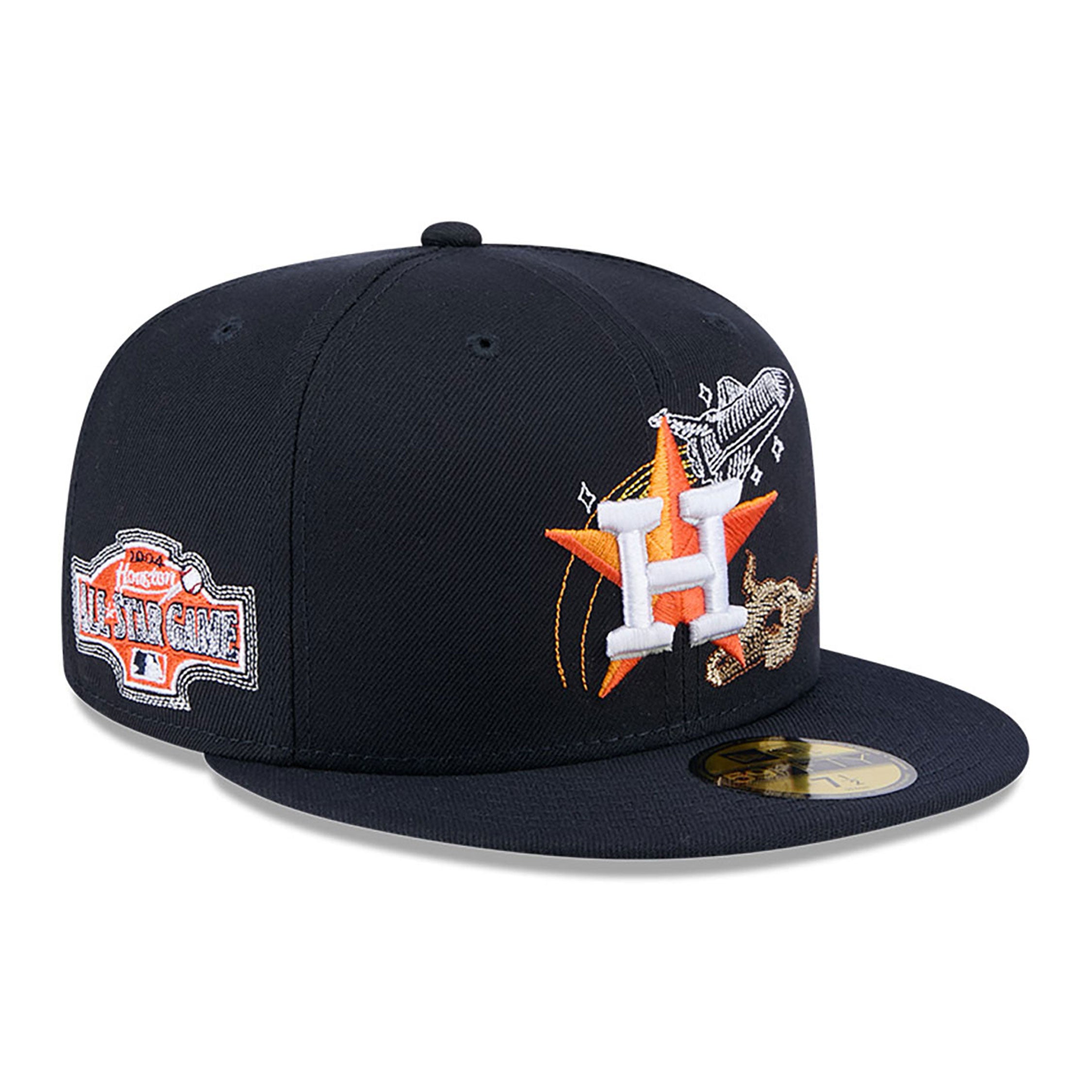 Houston Astros State Stitch 59FIFTY Fitted Navy Cap – NewEra