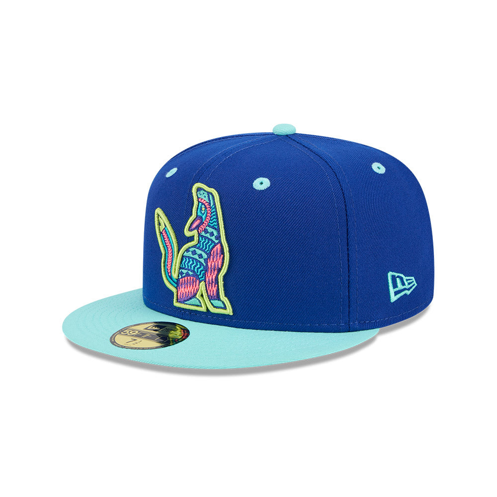 Hillsboro Hops 59FIFTY MiLB Copa De La Diversion Royal Cap – NewEra