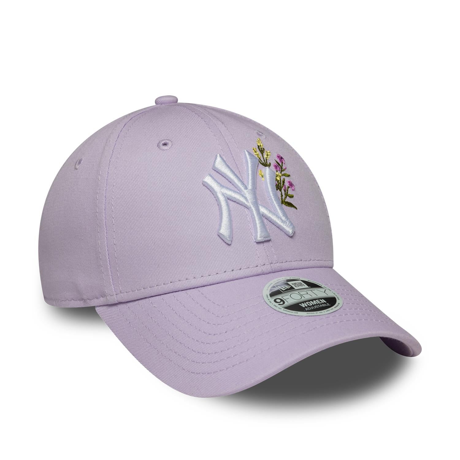 New York Yankees 9FORTY Womens Floral Icon Purple Cap – NewEra