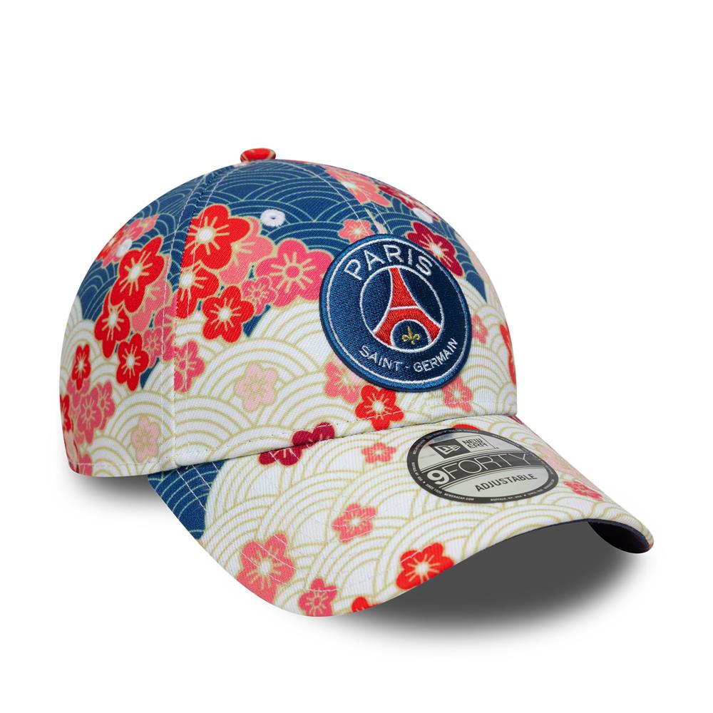 Paris Saint-Germain 9FORTY Cherry Blossom Blue Cap – NewEra