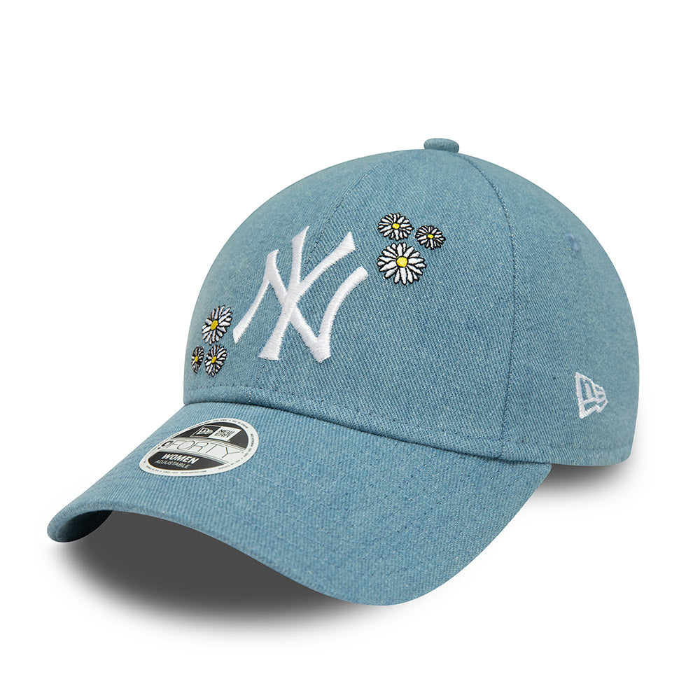 New York Yankees 9FORTY Female Denim Navy Cap – NewEra
