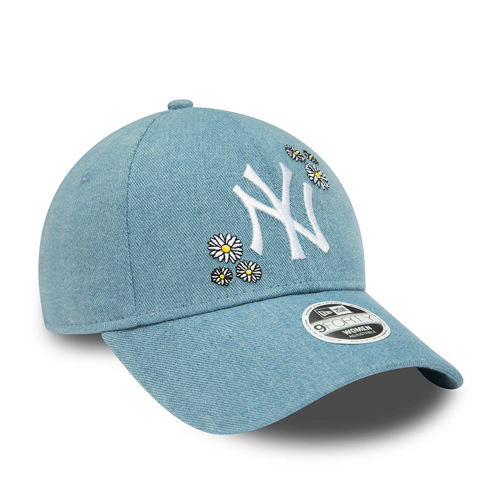 New York Yankees 9FORTY Female Denim Navy Cap – NewEra