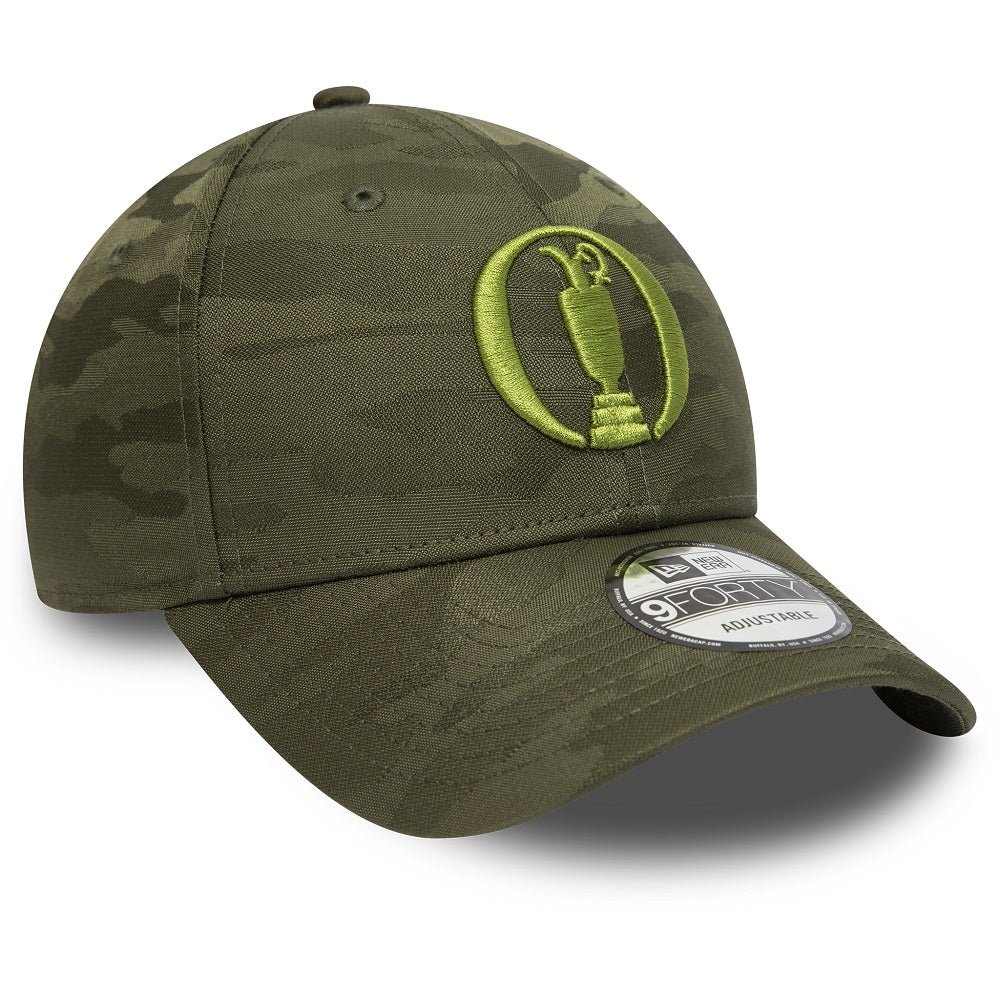 New Era The Open 9FORTY Tonal Camo Olive Cap – NewEra