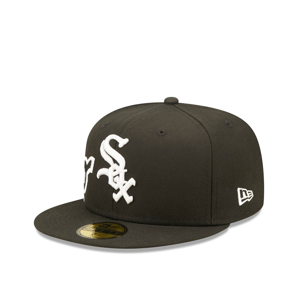 Chicago White Sox 59FIFTY Side Split Black Cap – NewEra
