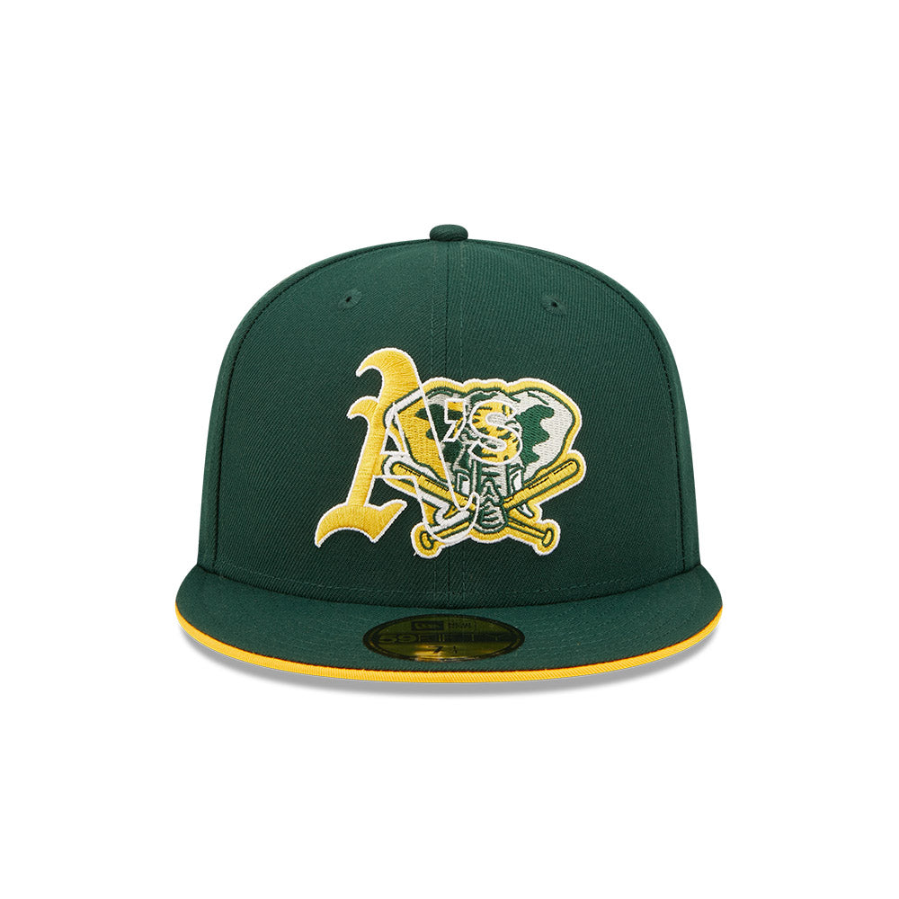 Oakland Athletics 59FIFTY Team Colour Split Green Cap – NewEra