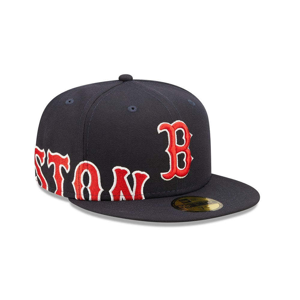 Boston Red Sox 59FIFTY Side Split Navy Cap – NewEra